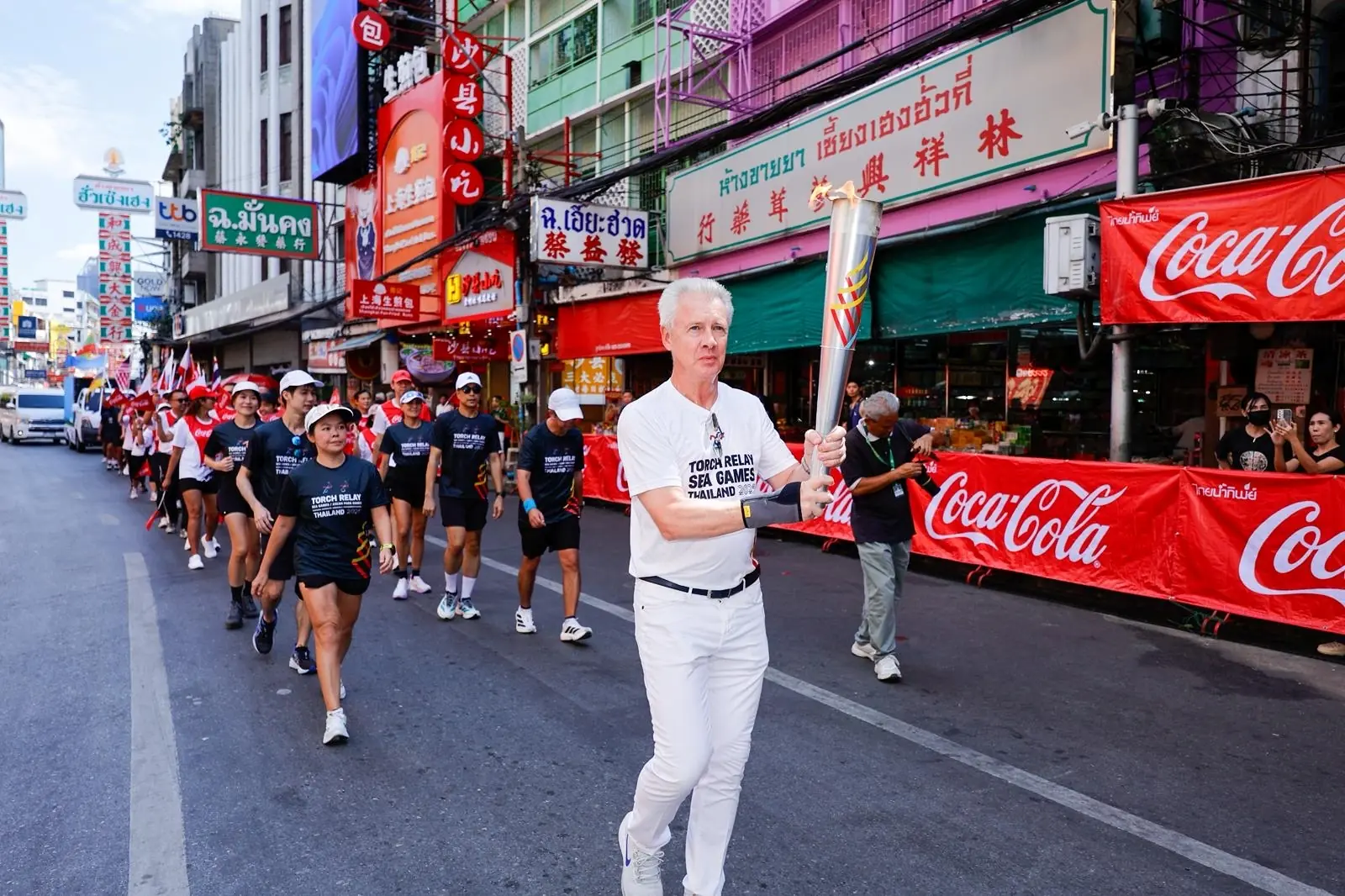 The Coca-Cola System in Thailand Joins SEA Games Torch Relay