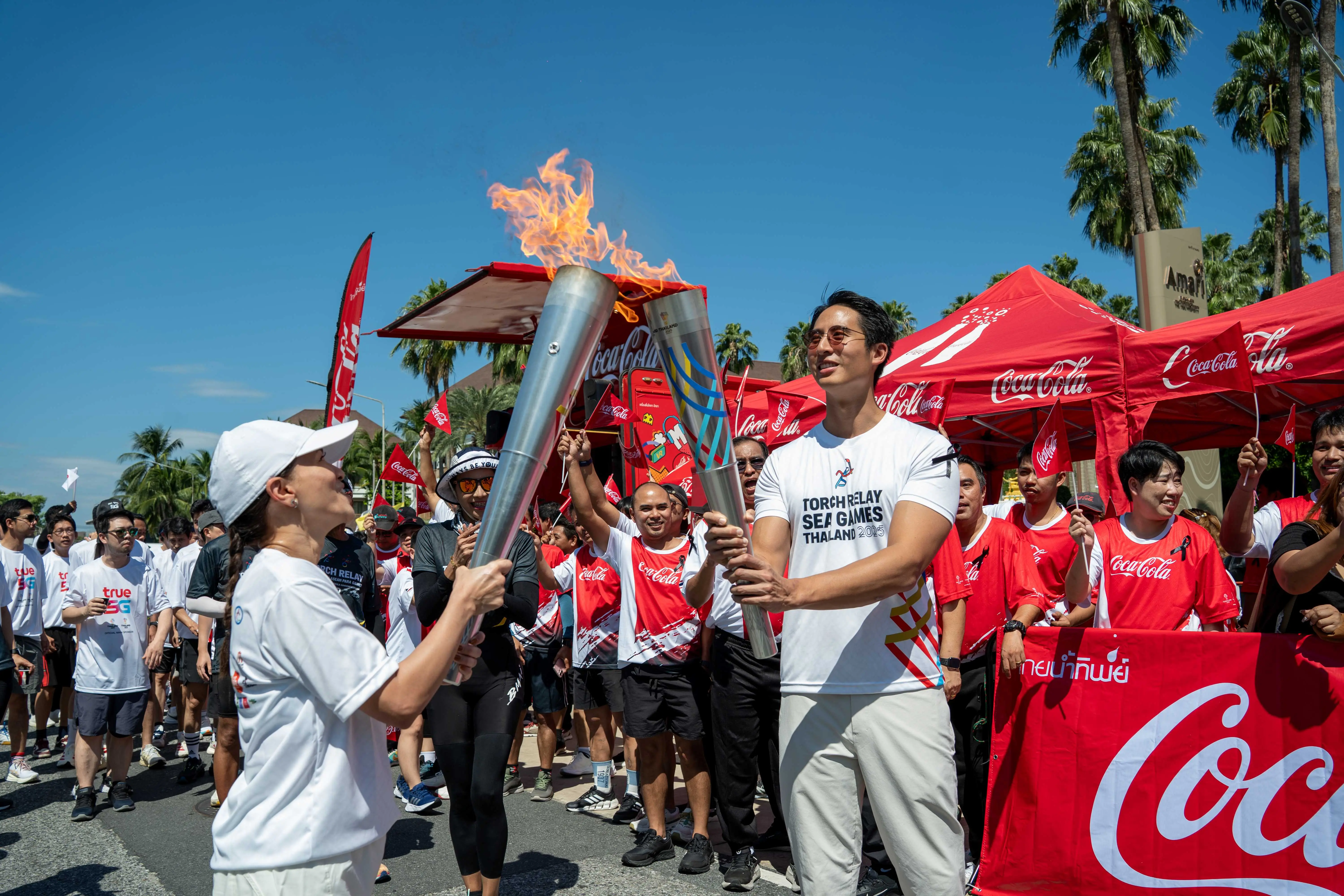 The Coca-Cola System in Thailand Joins SEA Games Torch Relay